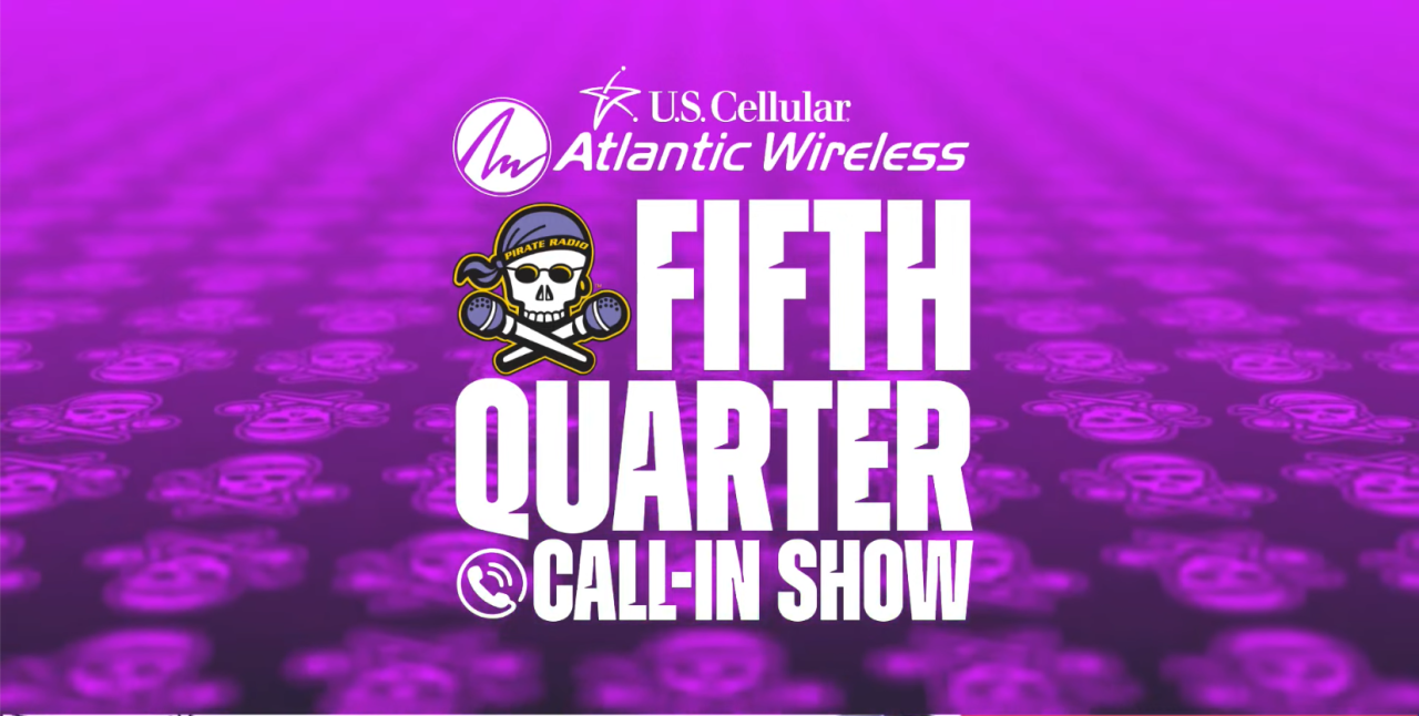 Join us for the Pirate Radio US Cellular 5th Quarter Call-in Show after ...