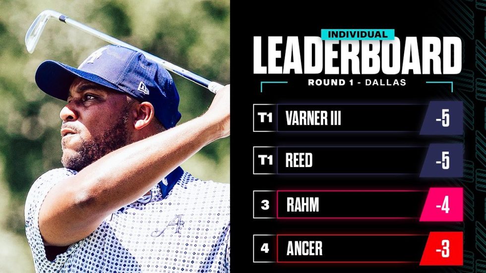 Harold Varner III shares first-round lead at LIV Golf Dallas | Pirate ...