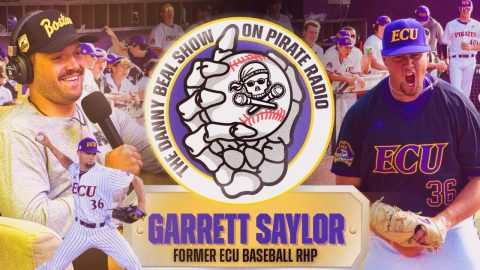 The Danny Beal Show: Former ECU pitcher Garrett Saylor | Pirate Radio ...