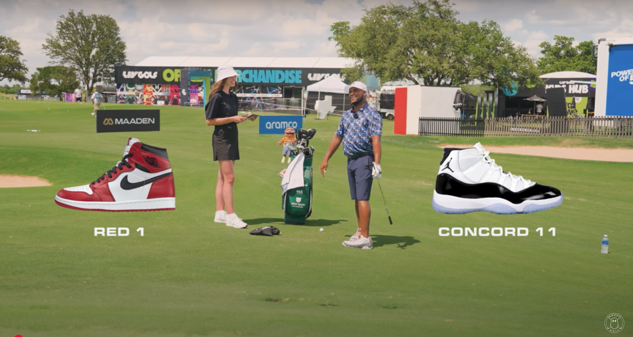 WATCH: Harold Varner III picks his favorite Jordan sneaker and why ...