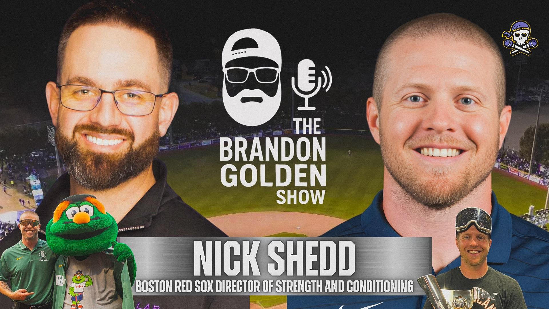 The Brandon Golden Show: Red Sox Director of Strength and Conditioning ...