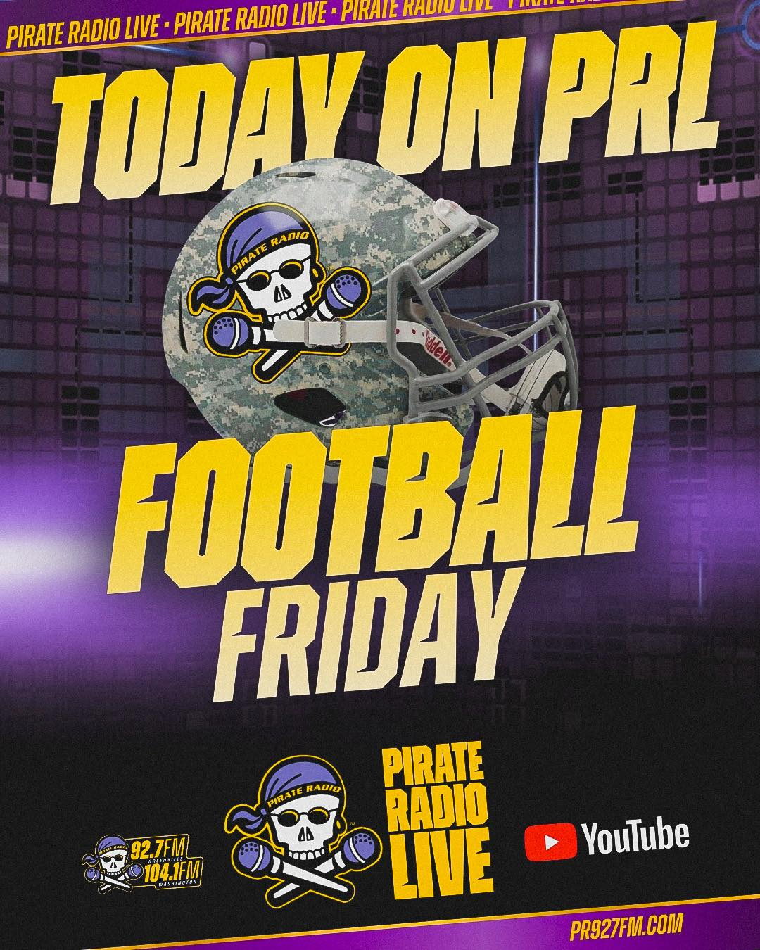 PRL Friday: It’s Football Friday with Brian North, Morgan Ahlers, NFL ...