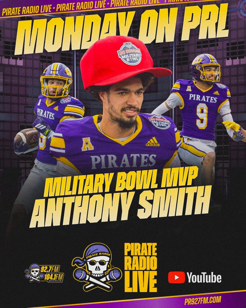 PRL Monday: Back at it with the stars of the Military Bowl | Pirate ...